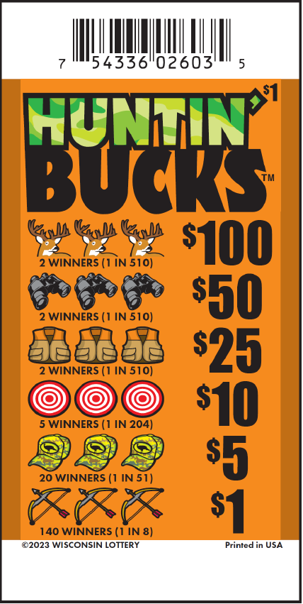 HUNTIN BUCKS (2603) | Wisconsin Lottery